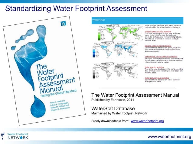 Sustainable Development through Water Footprint Assessment | PPTX ...