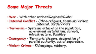 NATIONALINTEREST AND NATIONAL SECURITY IN NATIONAL SECURITY STRATEGY | PPTX