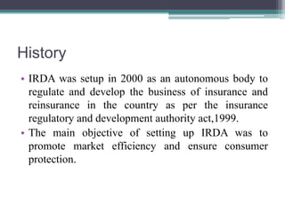 IRDA | PPTX