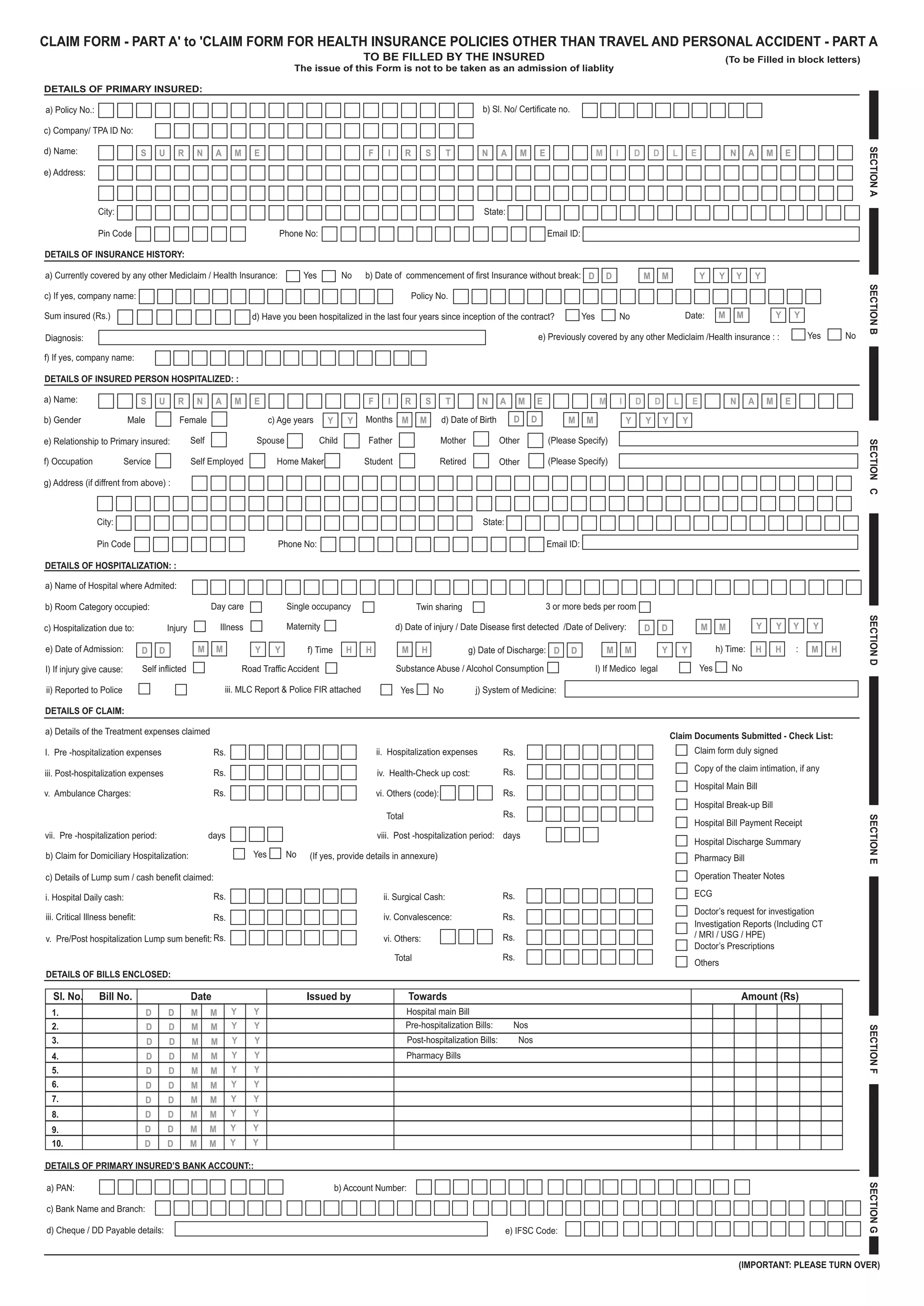 IRDA - Claim Form.pdf