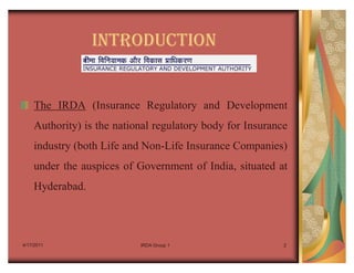 Irda ppt | PDF
