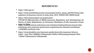 IRDAI(Insurance Regulatory and Development Authority of India (IRDAI).pptx