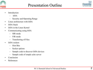 Ir da in_linux_presentation | PPT