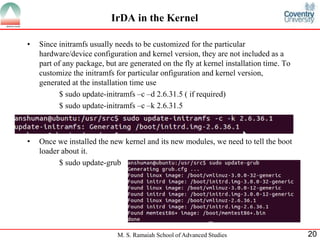 Ir da in_linux_presentation | PPT