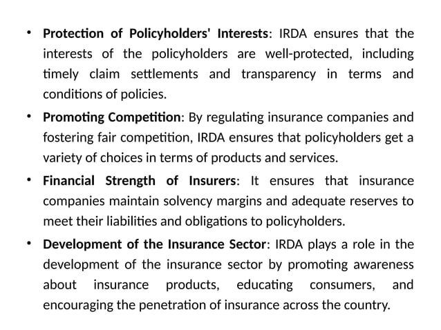 IRDA Notes of insurance second year.pptx