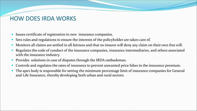 Irda ppt | PPT