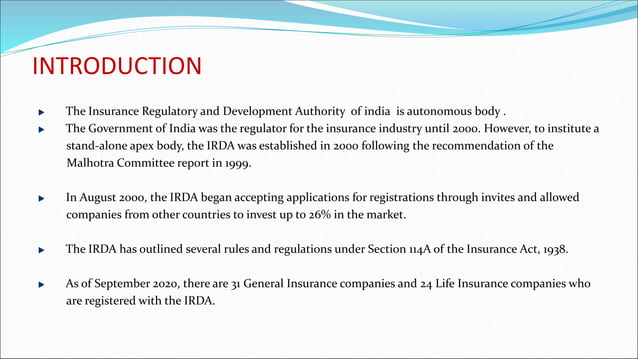 Irda ppt | PPT