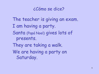 Ir, dar, estar. | PPT