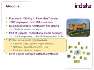 Irdeto CASBAA Overview | PPTX