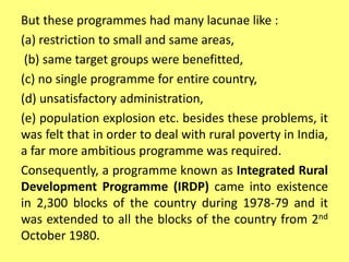 IRDP and other RD programmes.pptx