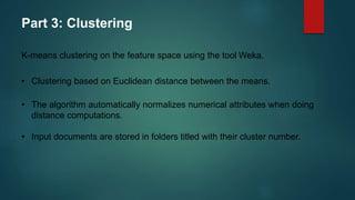 Document Classification and Clustering | PPTX