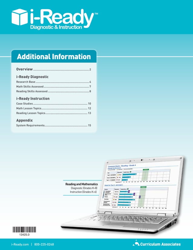 iReady Additional Information | PDF
