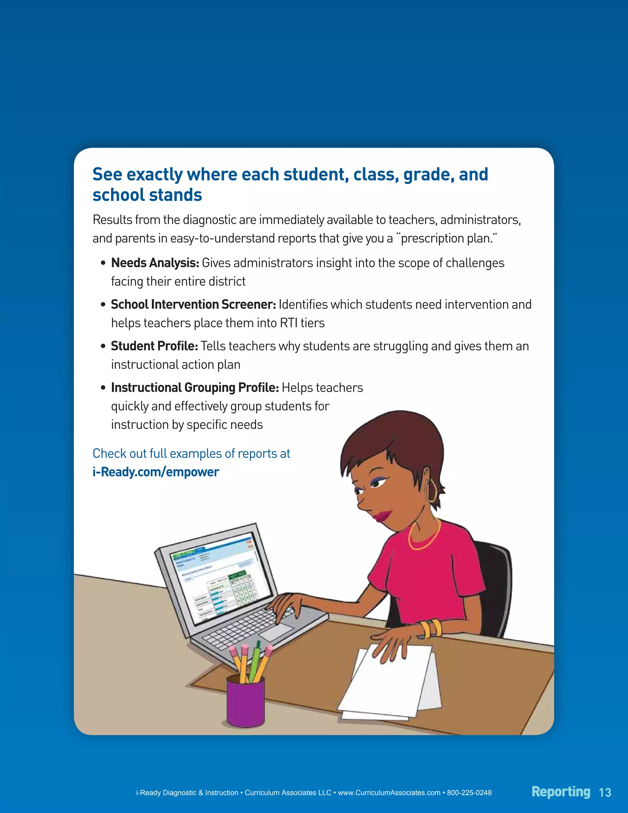 iReady Diagnostic & Instruction | PDF