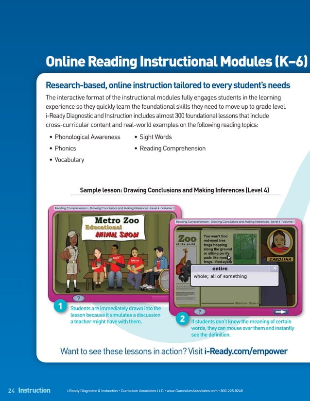 iReady Diagnostic & Instruction
