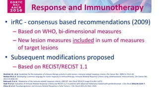 iRECIST-Seymour criteria for cancer of abdomen ppsx | PPSX