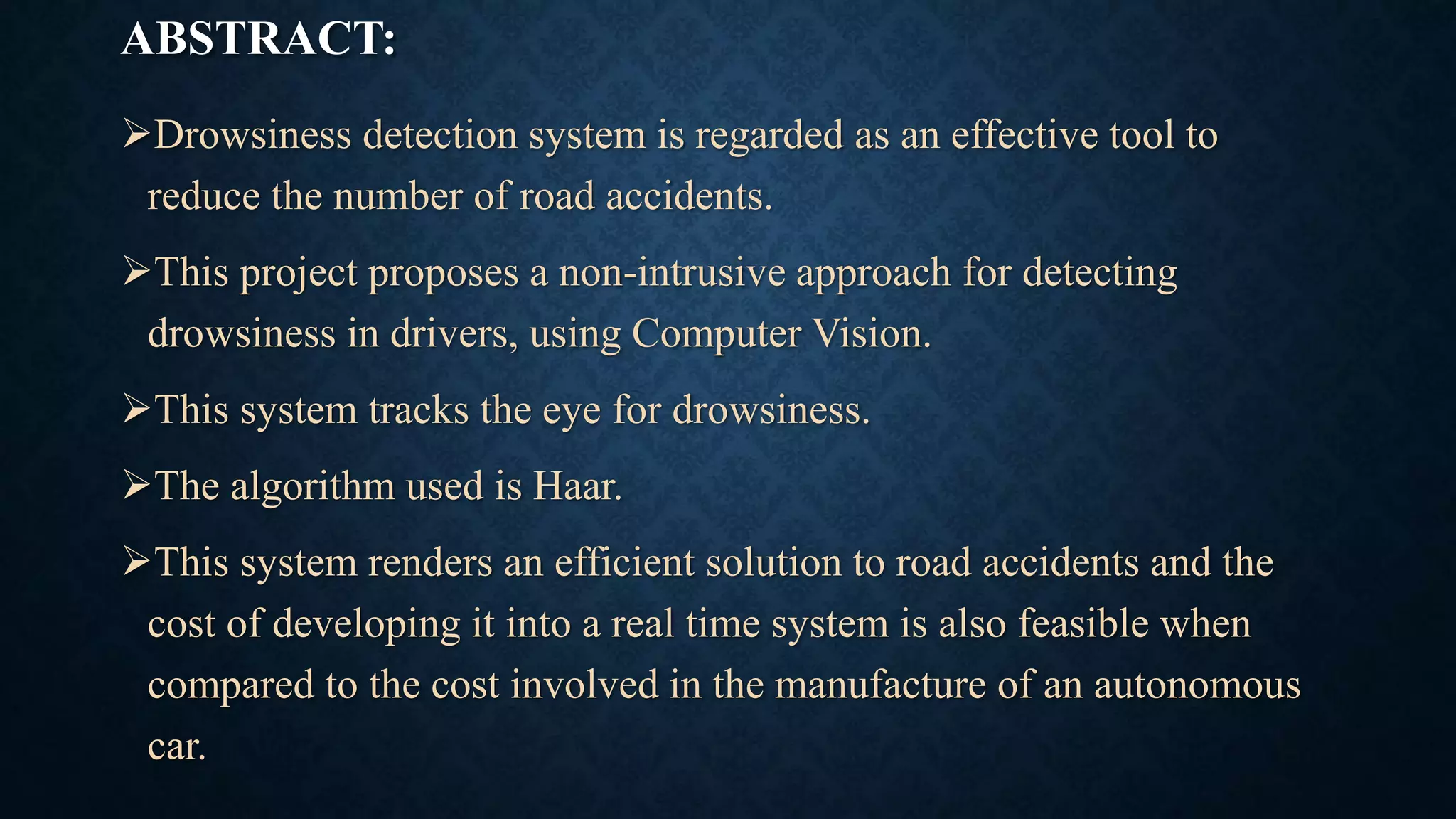 Drowsiness State Detection of Driver using Eyelid Movement- IRE Journal ...