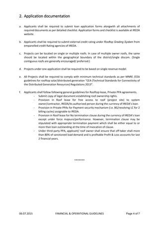 Ireda solar-pv-loan-scheme | PDF