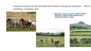 Many landforms of Ireland | PPTX