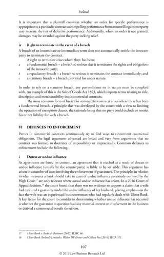 The Complex Commercial Litigation Law Review 2019, Ireland | PDF