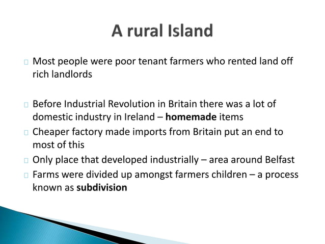 Ireland in the 1840s - the Famine | PPT