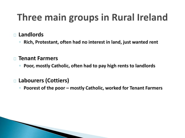 Ireland in the 1840s - the Famine | PPT