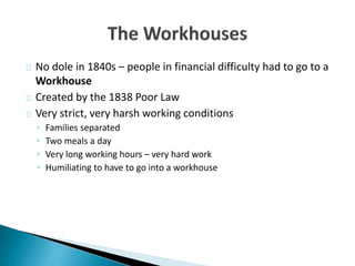 Ireland in the 1840s - the Famine | PPTX