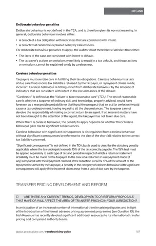 Thompson Reuters Guide to Transfer Pricing and Tax Avoidance | PDF