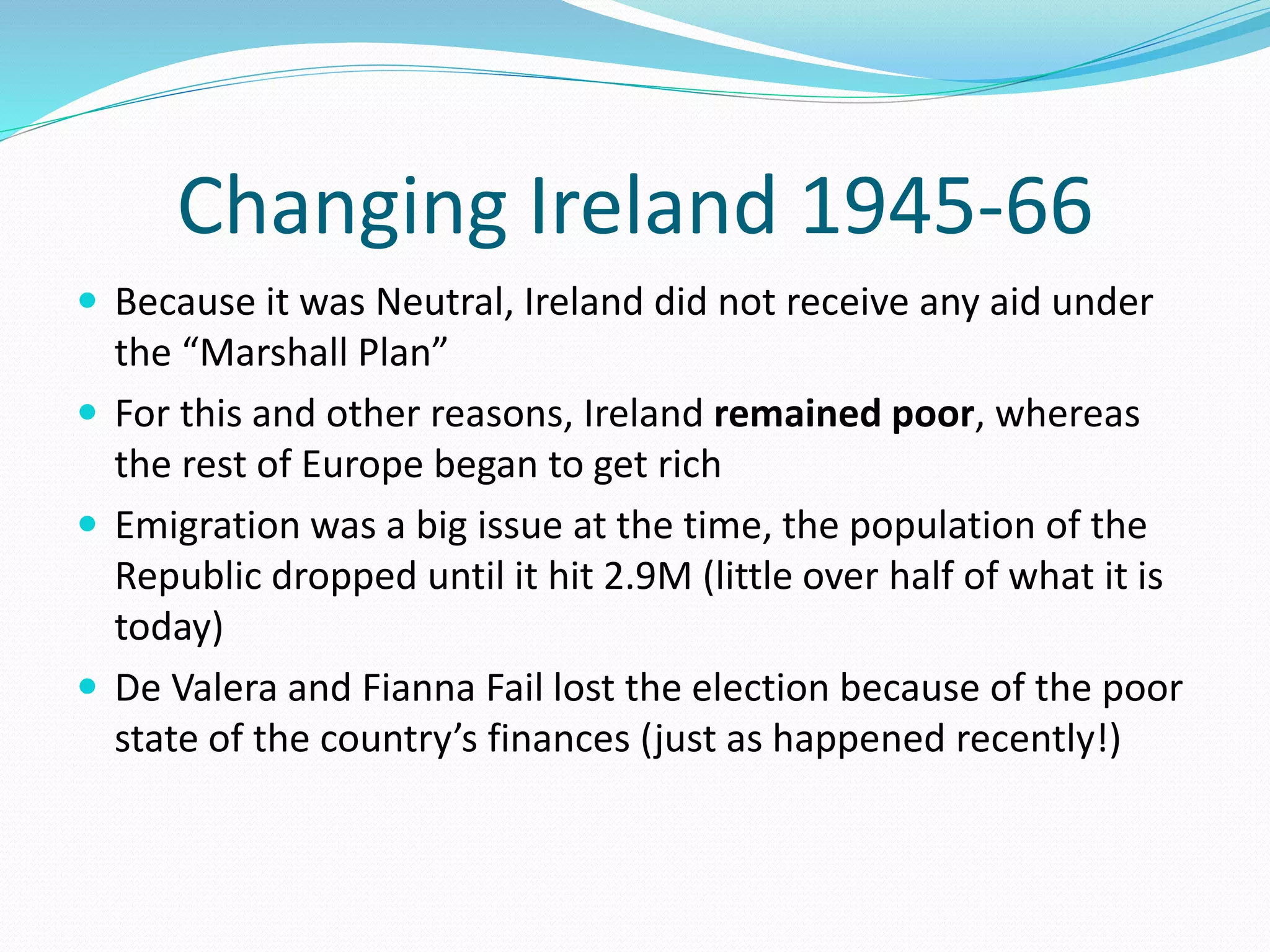 Ireland during World War 2 | PPTX