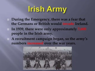 Ireland during wwii ppt | PPTX