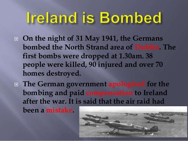la neutralità dell'Irlanda durante la Seconda Guerra Mondiale