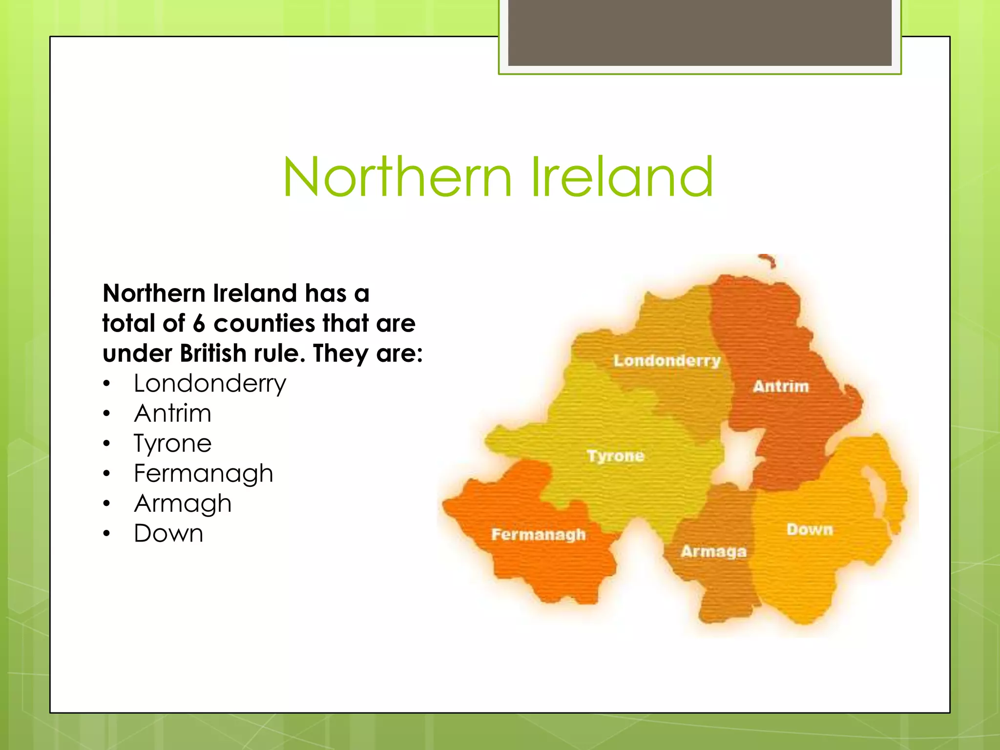 Ireland geography | PPTX