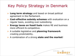 Denmark's goal of independence from Fossil Fuels by 2050 | PPTX
