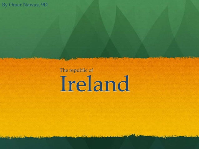 Ireland Powerpoint | PPTX | Europe Travel | Travel Locations