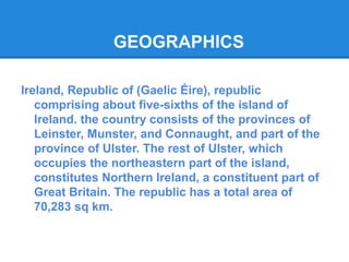 Ireland political history | PPT