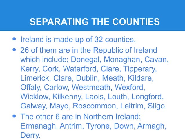 Ireland political history | PPT