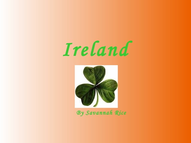 Ireland powerpoint s.s. | PPT