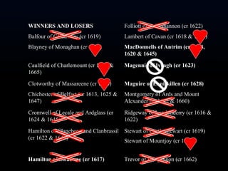Irelands Aristocracy & British Migration to 17th Century Ireland | PPT