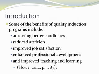 Ireland's National Induction Programme for Teachers | PPTX