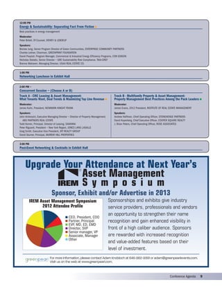 IREM AMS Conference Program | PDF