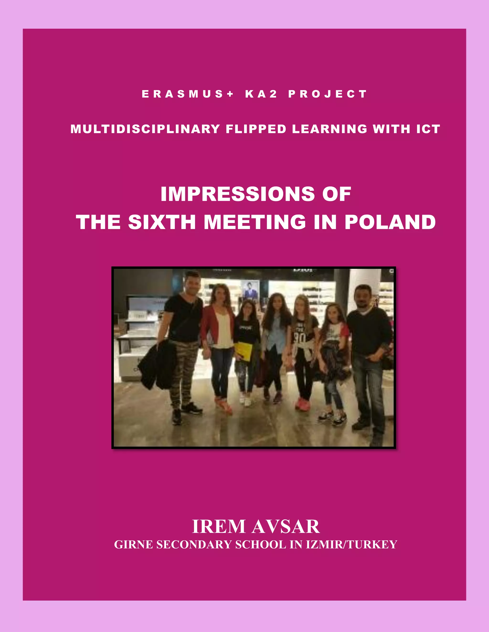 İrem Avşar Impressions of the Meeting in Poland | PDF