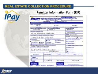 88 Gibraltar i-remit collection procedure | PPT