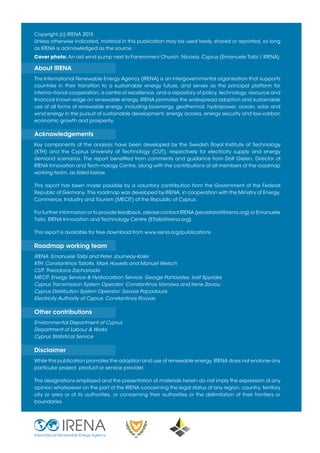 Irena cyprus roadmap report | PDF