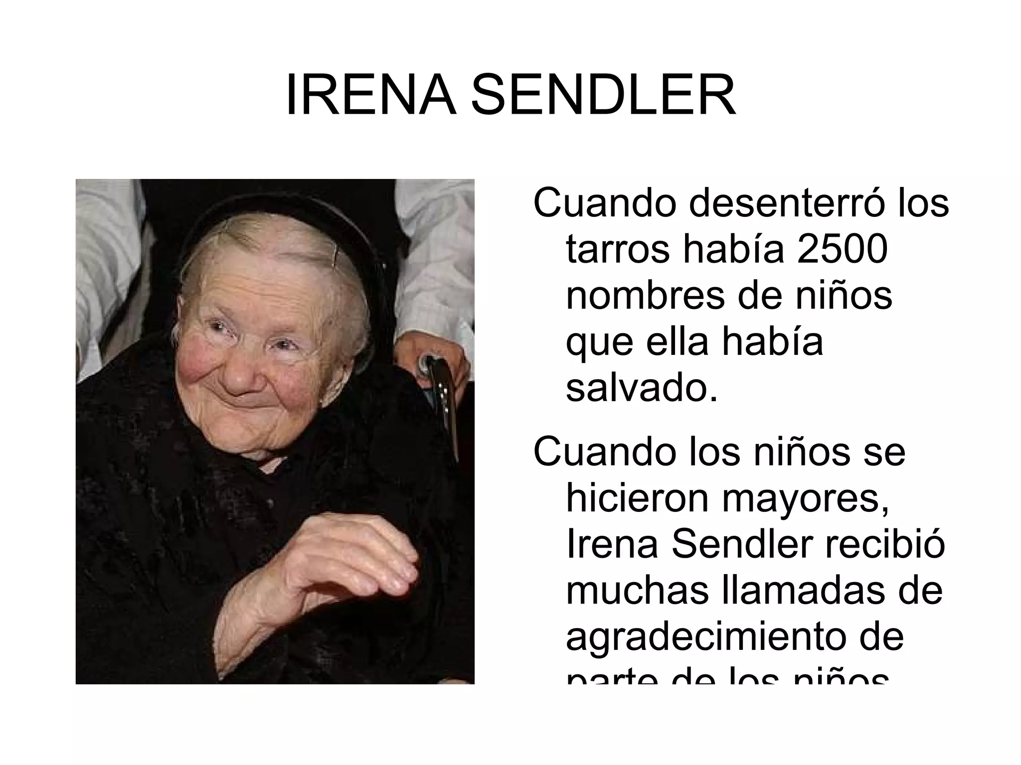 Irena sendler..miriam | PPT