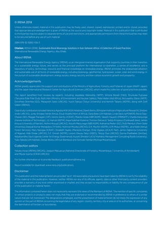 Sustainable rural bioenergy solutions in africa good practices2019 | PDF