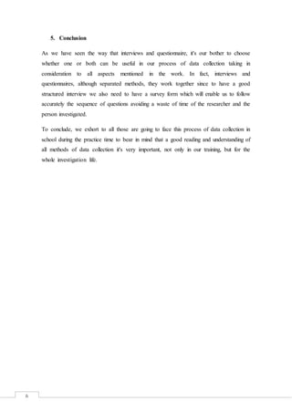 3. Interviews and questionnaires as data collection techniques | DOCX ...