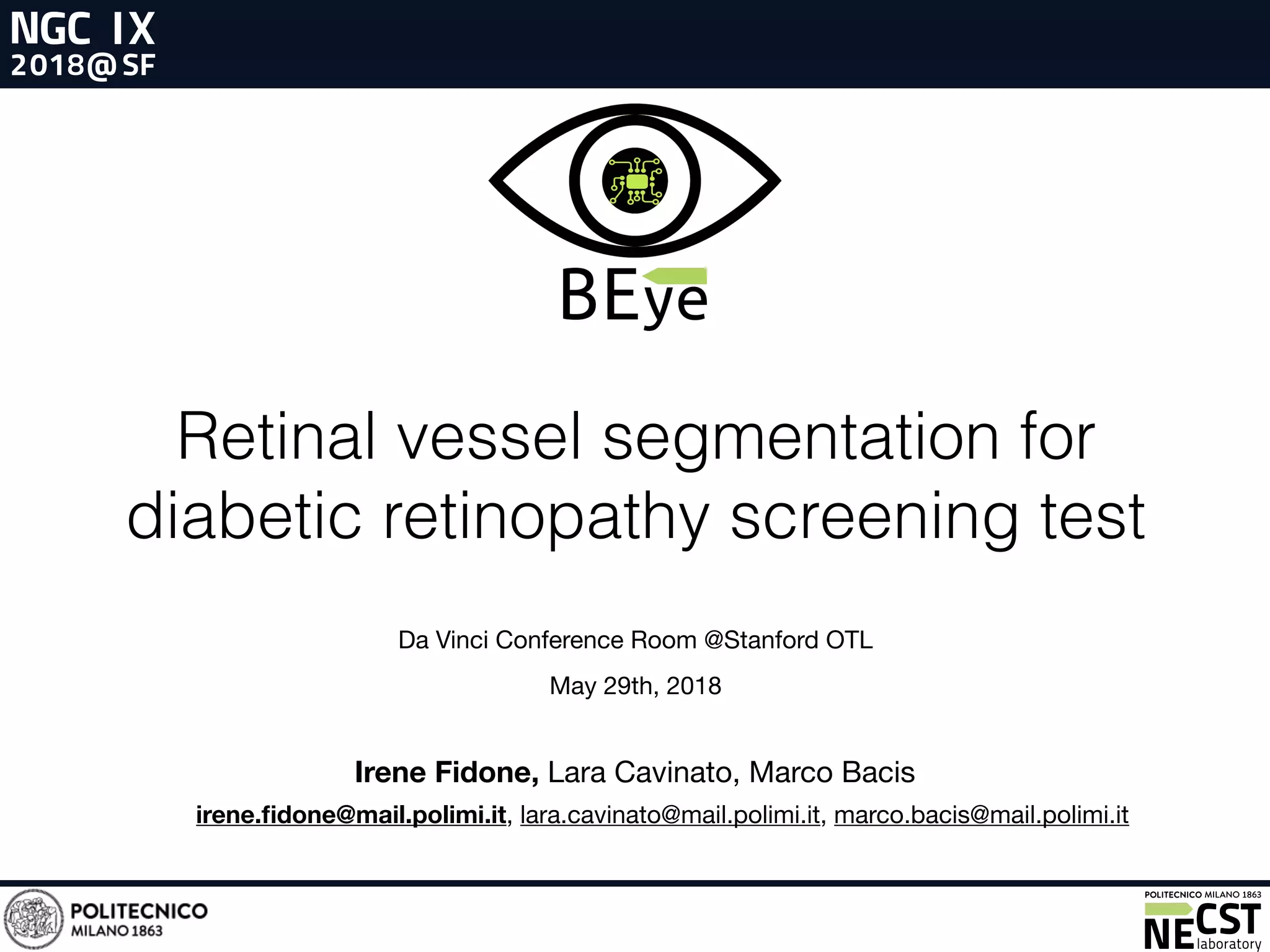 BEye: Software Implementation and Hardware Acceleration of Retinal ...