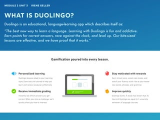Duolingo: Language Learning, Simplified. | PPT