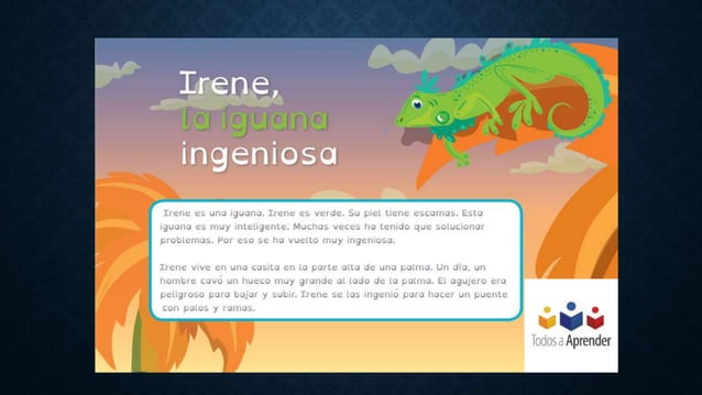 Irene, la iguana ingeniosa | PPT