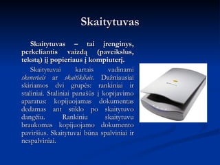 Irenginiai | PPT