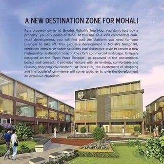 Ireo Hub Mohali Sector 98, Commercial and Retail Development | PDF